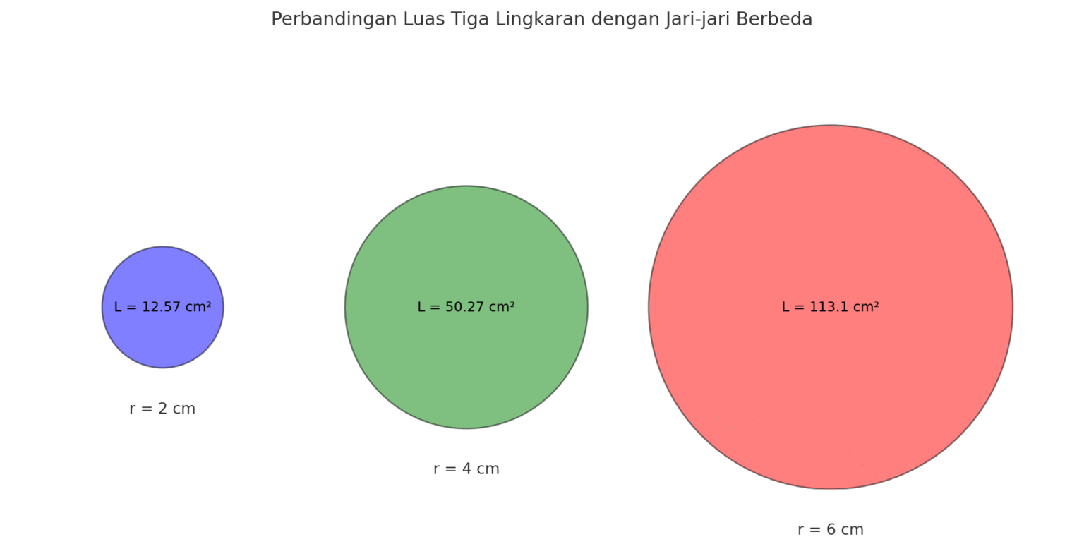 Rumus dan Cara Menghitung Luas Lingkaran 2025